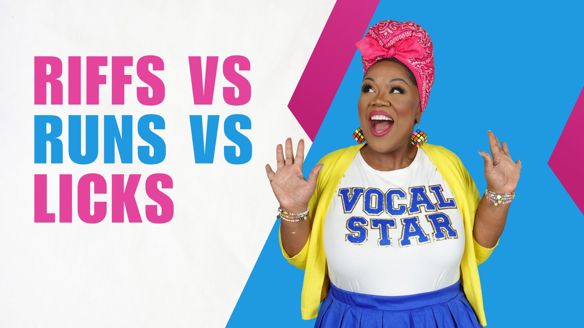Riffs vs Runs vs Licks: What’s the Difference in Singing?